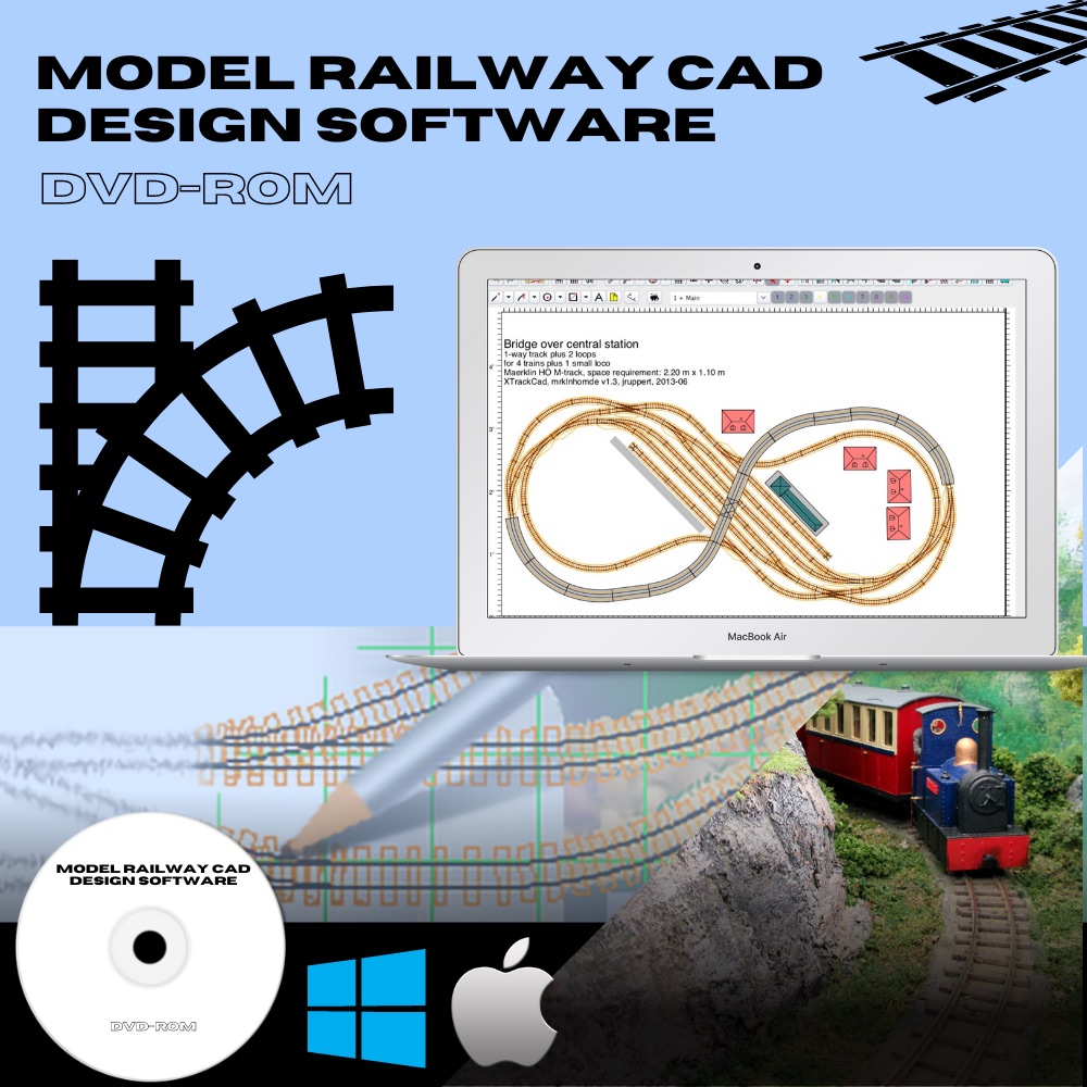 Track Model Railroad Layout Software